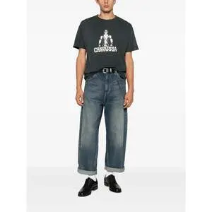 WILLY CHAVARRIA Grey T-shirts & Vests T-shirts