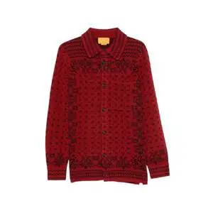 Guest In Residence Jackets Shirt Jackets - Red