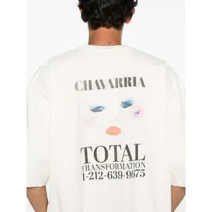 WILLY CHAVARRIA Neutrals T-shirts & Vests T-shirts
