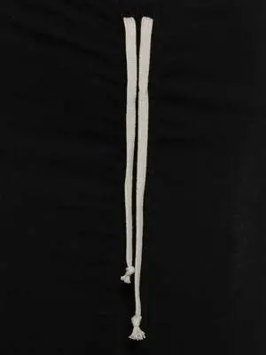 Rick Owens Long Skirt In Soft Edfu Fabric With Drawstring