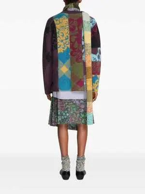 Dries Van Noten Patchwork Wool Sweater
