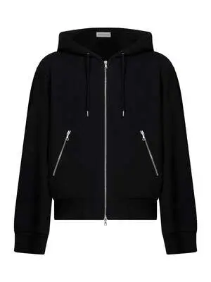 Dries Van Noten Oversized Zip-up Hoodie - Black