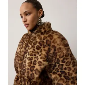 Ralph Lauren Balvin Leopard-print Lamb-shearling Coat