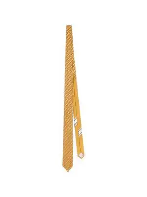 Dries Van Noten Silk Tie - Brown