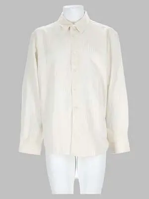 Our Legacy Ceremony Viscose Stripe Shirt - White