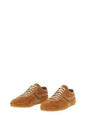 Dries Van Noten Suede Sneakers - Brown