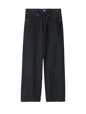 LEMAIRE Straight-leg 5-pocket Jeans - Black