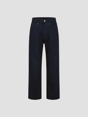 LEMAIRE Straight-leg 5-pocket Jeans - Black