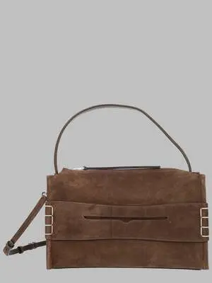 JW Anderson Jw Anderson Women's 100% Leather Shoulder Bag Beige