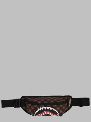 SPRAYGROUND Sharks Bubble Check Crossbody Belt Bag