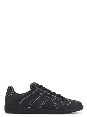 MAISON MARGIELA Lace-up Sneakers - Black