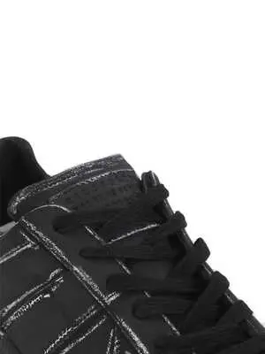 MAISON MARGIELA Lace-up Sneakers - Black