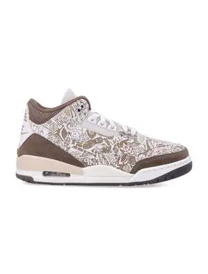 JORDAN 3 Laser Leather Sneaker For