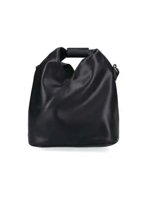 MAISON MARGIELA Leather-trim Mini Shoulder Bag With Metallic Hardware