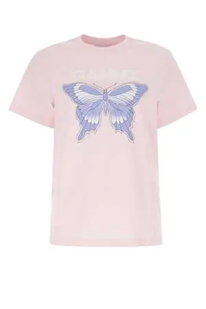 GANNI Light Stretch Lyocell T-shirt