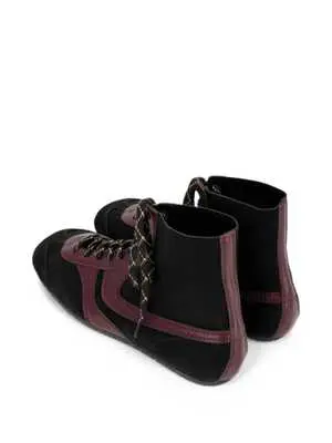 Dries Van Noten Suede High-top Sneakers