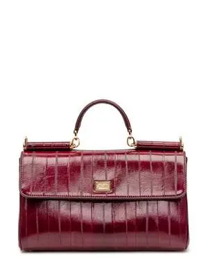 Dolce & Gabbana Eel-effect Top-handle Handbag