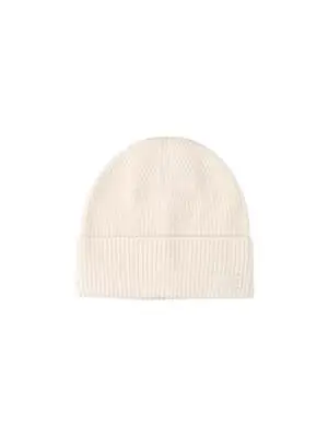 AUTRY Wool & Nylon Knit Hat - Cream