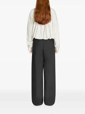 Dries Van Noten Belted Pleated Trousers