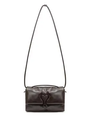 AMI Paris Structured Mini Handbag