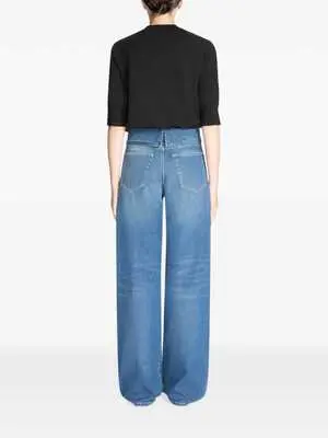 Dries Van Noten Folded-waist Jeans