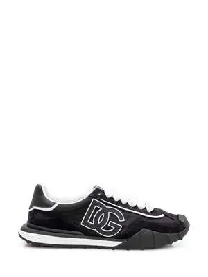 Dolce & Gabbana Low-top Sneakers With Leather Upper