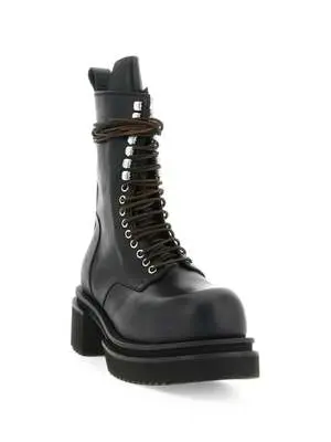 Rick Owens Bogun Lace-up Boots