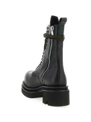 Rick Owens Bogun Lace-up Boots