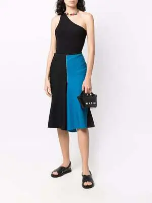 Marni Tropicalia Tote Bag With Logo - Black