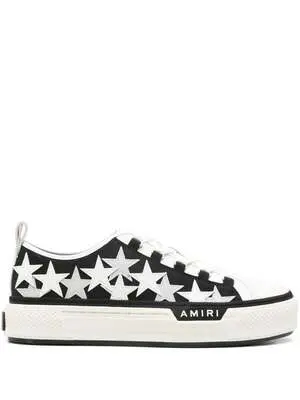 Amiri Amiri Men Star Court Low-Top Sneakers Black