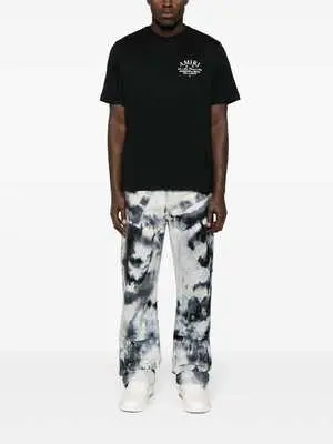 Amiri Arts District Logo-print Cotton T-shirt - Black