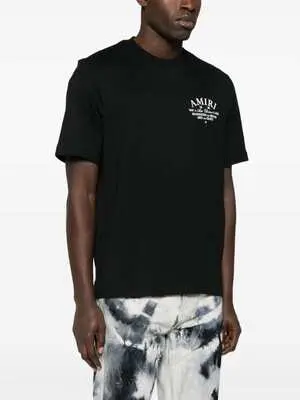 Amiri Arts District Logo-print Cotton T-shirt - Black