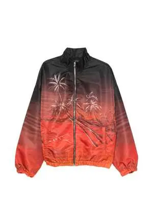 Amiri Zip-up Jacket With Palm Print - Multicolor