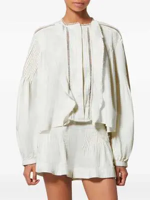 Isabel Marant Étoile Marant Cubraly Ruffled Shirt