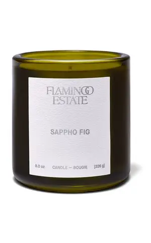FLAMINGO ESTATE Sappho Fig Candle - Green