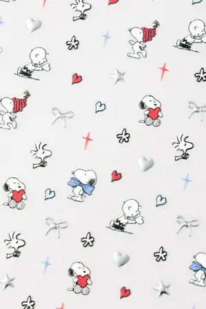 NEVER HAVE I EVER SHOP Snoopy Sweetheartpeanuts Nail Stickers