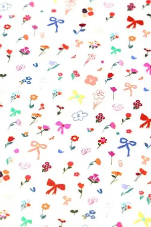 NEVER HAVE I EVER SHOP Nail Sticker Zoe Wodarzflower Pop