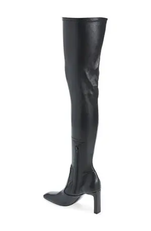 TOTEME Leather Over The Knee Boot
