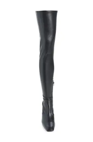 TOTEME Leather Over The Knee Boot