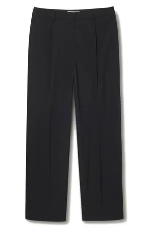 DUNST Pleated Semi Wide Slacks