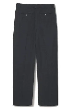 DUNST Double Pleated Wide Leg Slacks