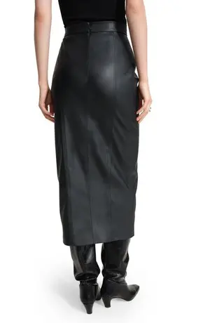 MARCELLA Nerida Faux Leather Maxi Skirt