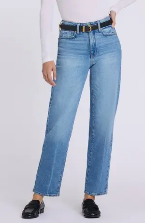 NYDJ Kasey High Waist Ankle Stovepipe Jeans - Joaquin