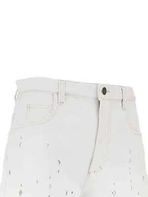 Isabel Marant Étoile Marant Shorts With Frayed Hem And Cutouts