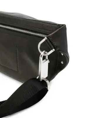 Rick Owens Leather Belt Bag - Black