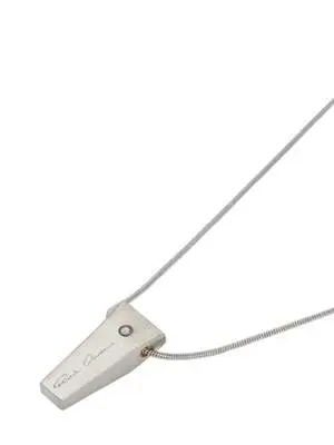 Rick Owens Mini Trunk-shaped Charm With Crystals