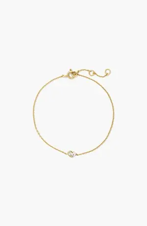 Mejuri Two Of Hearts Bracelet