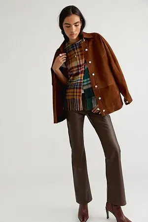 Celiab Plaid Wool Vest