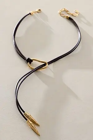 Free People Lillith Lariat Necklace - Gold