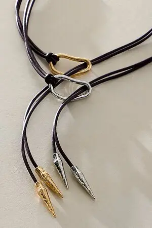 Free People Lillith Lariat Necklace - Silver